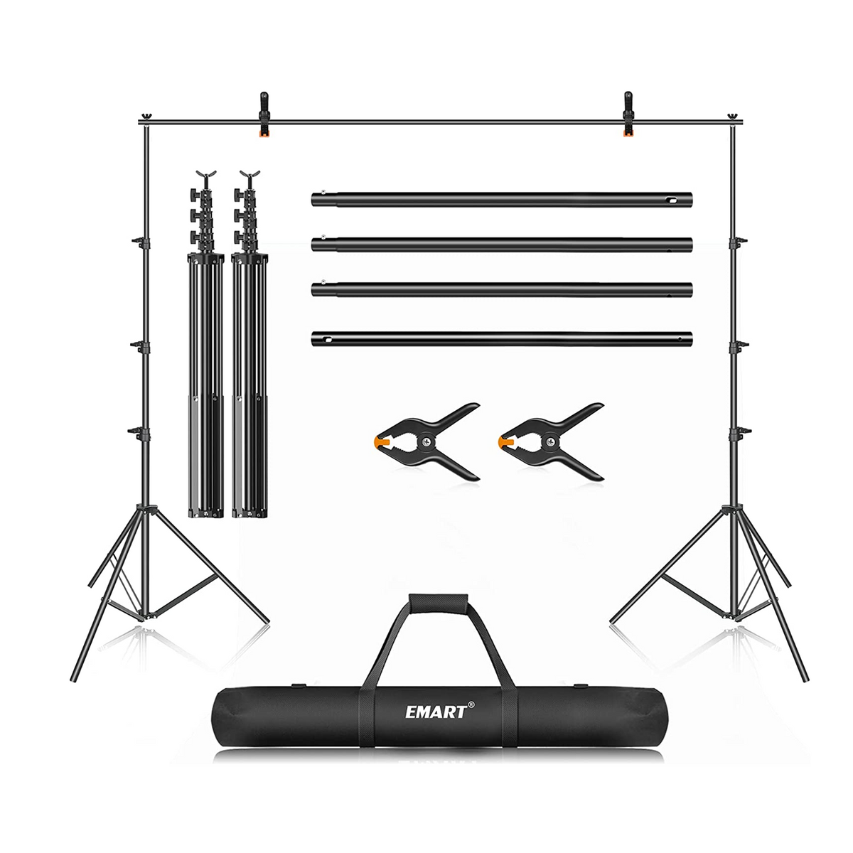 10 x 12ft Photo Backdrop Stand Kit – EMART®| Expert on Backdrop Stand